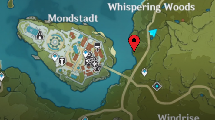 Genshin Impact Where to Locate Rusty Koi – QM Games