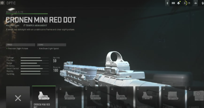 Modern Warfare 2: How to Unlock the cronen Mini Red Dot – QM Games