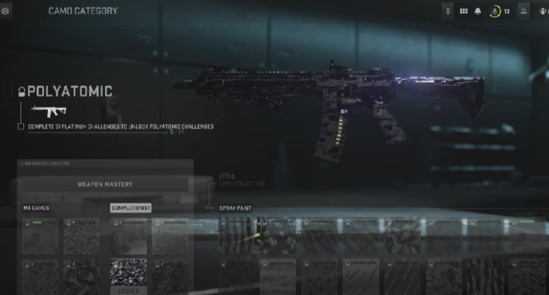MW2 Polyatomic Camo: How to Unlock Polyatomic Camo in Modern Warfare 2 ...