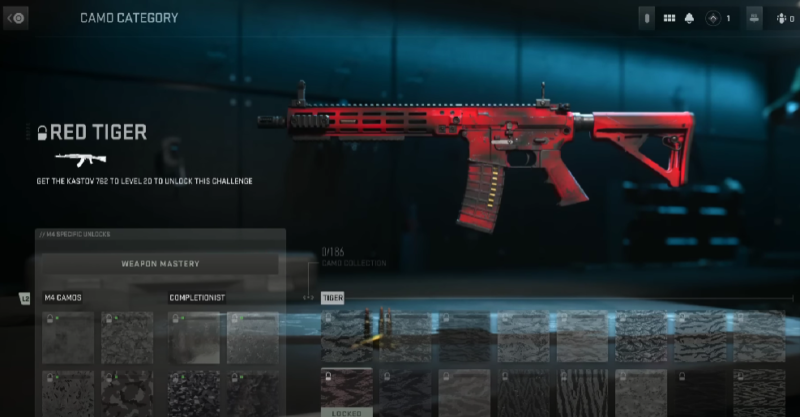 How to Unlock Red Tiger Camo in Modern Warfare 2 – QM Games