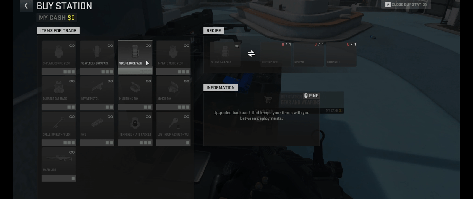 How to Get a Secure Backpack DMZ – QM Games