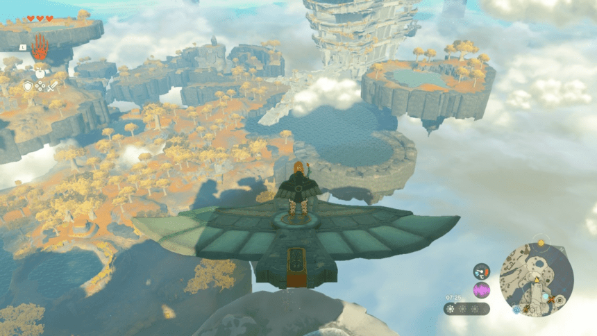 How to fly the Wing Device in Legend of Zelda: Tears of the Kingdom ...