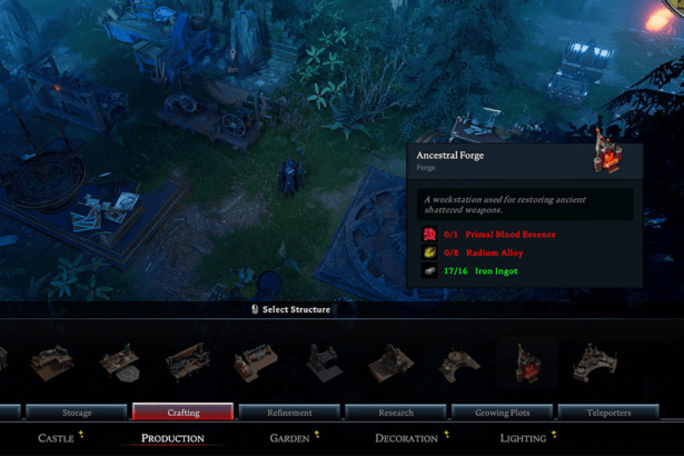 How to Unlock and Craft Ancestral Forge in V Rising – QM Games