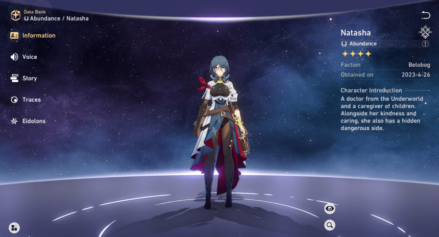 Honkai Star Rail: Natasha’s Best Build Guide – QM Games