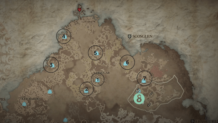 Diablo 4 All Waypoint Locations and How to Fast Travel – QM Games