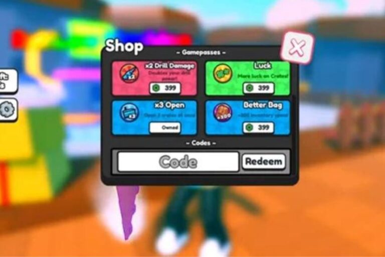 Roblox Drill Simulator Codes for June 2023 – QM Games