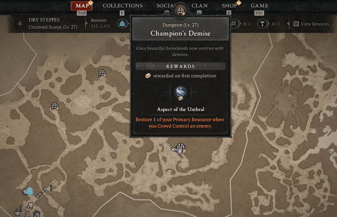 How to get Aspect of the Umbral in Diablo 4 – QM Games