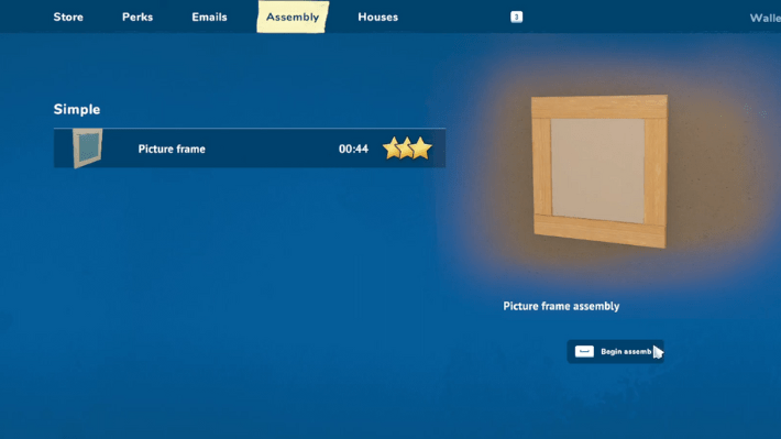 House Flipper 2 – How to Assemble 3 Star Picture Frame – QM Games