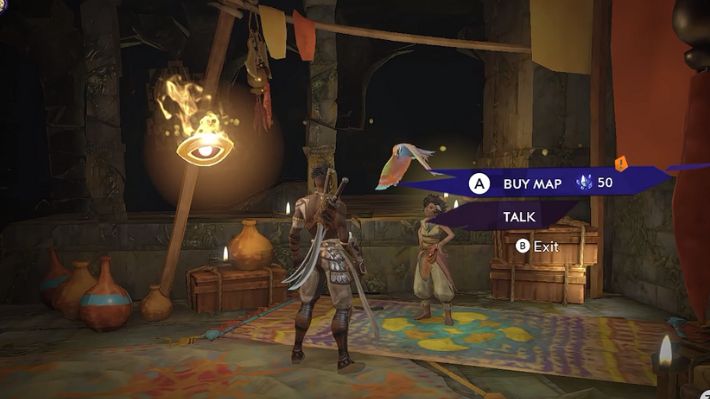 Prince of Persia The Lost Crown – How to Find Fariba at Soma Tree Map ...