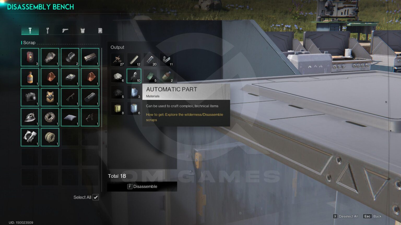 Once Human Platinum Crystal & Automatic Part for Tier 5 Weapons and ...