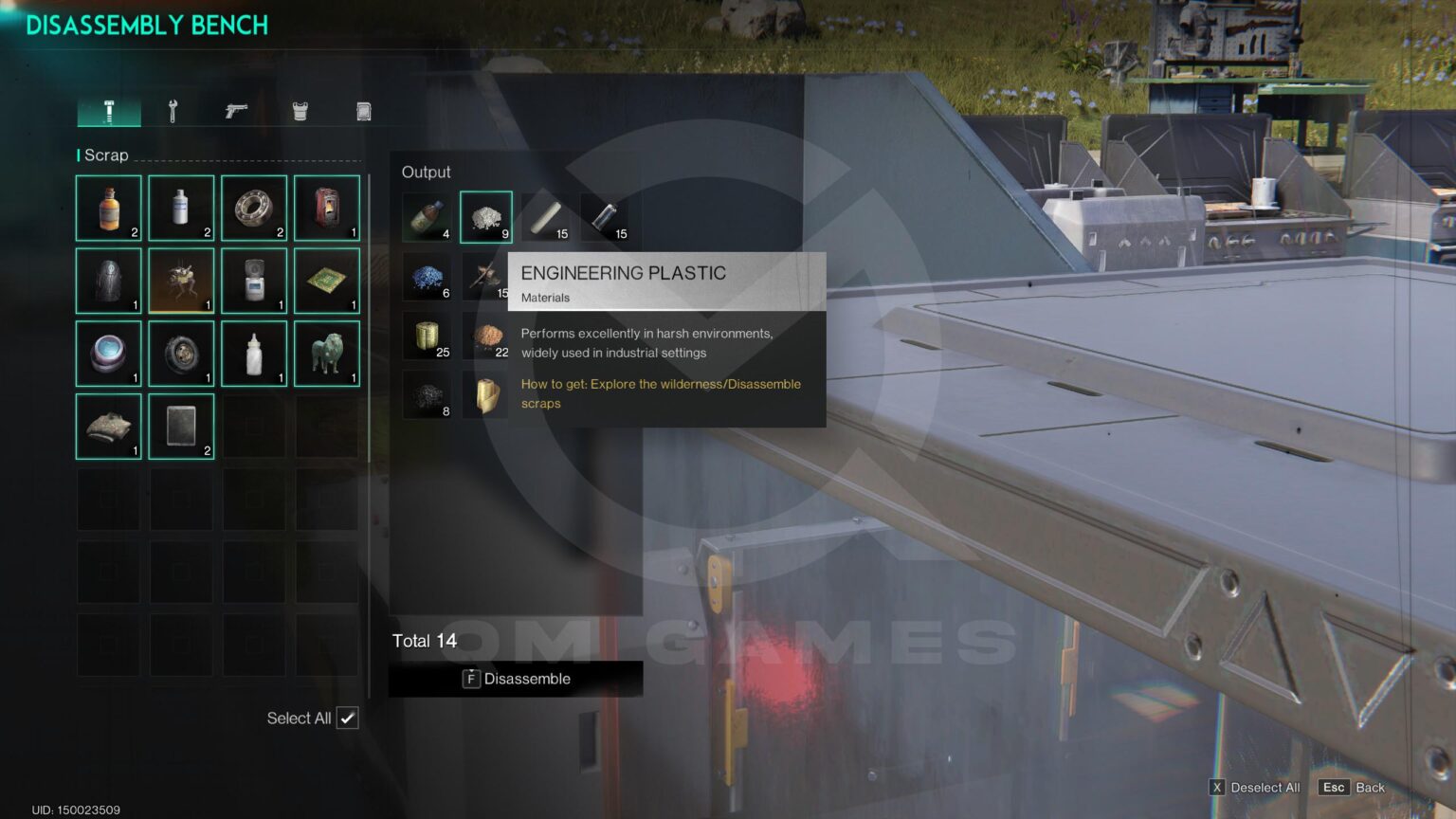 How to Get Engineering Plastic in Once Human to Craft Tungsten Alloy ...