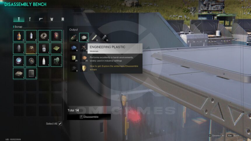 How to Get Engineering Plastic in Once Human to Craft Tungsten Alloy ...