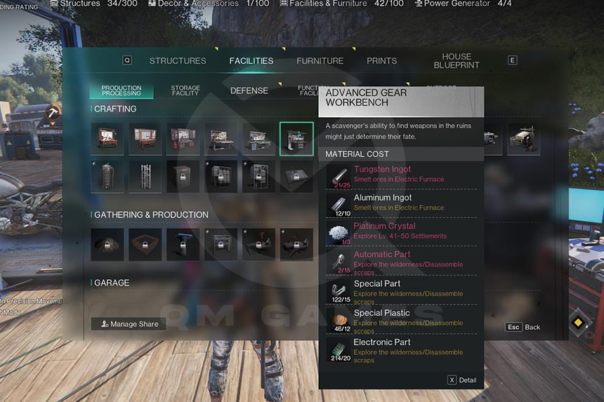 Once Human Platinum Crystal & Automatic Part for Tier 5 Weapons and ...