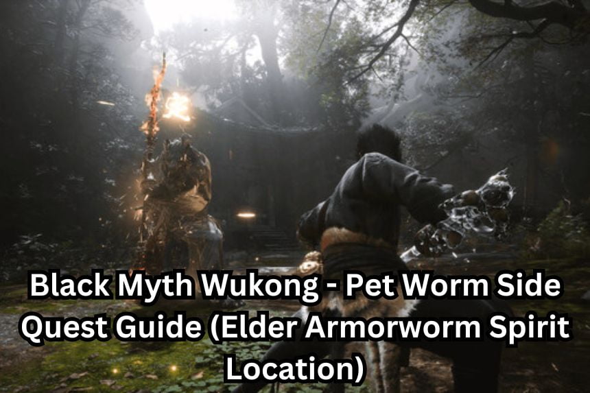 Black Myth Wukong – Pet Worm Side Quest Guide (Elder Armorworm Spirit ...