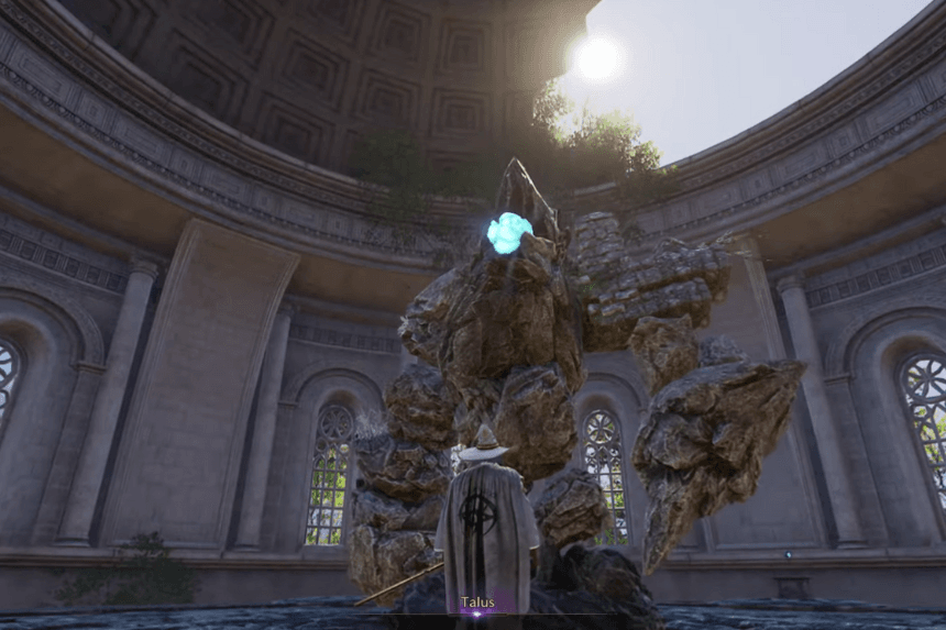 How to Cast Shield Magic on the Dummy in Unnamed Golem Quest Throne and ...