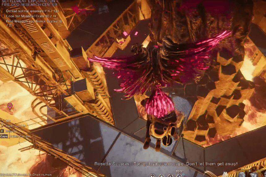 Fire God Research Center Mystical Crate – Once Human The Way of Winter – QM Games